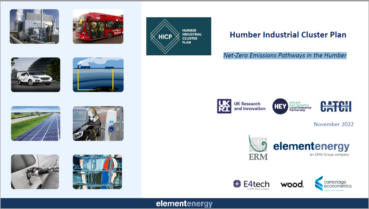 HICP - Net Zero Industrial Emissions Pathways in the Humber | HICP